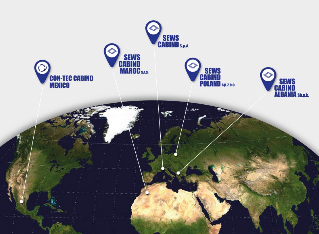 SEWS CABIND GROUP MAP 2020